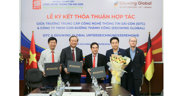 Trường Trung cấp Công nghệ Thông tin Sài Gòn (SITC) ký kết thỏa thuận ...